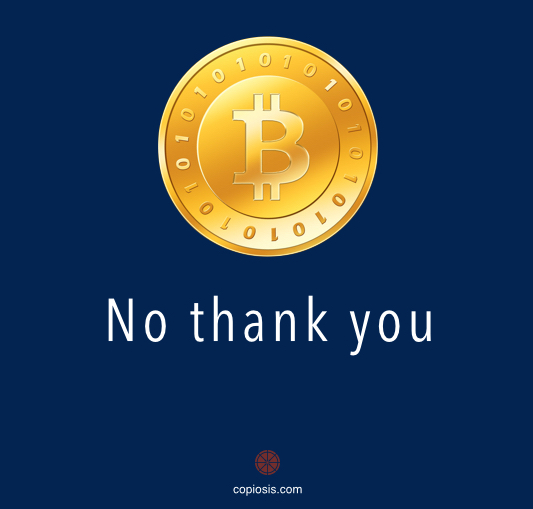 BitCoin is just another currency | Copiosis